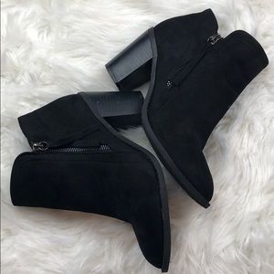 TOP Moda Shoes | Fashion Womens Ankle Low Heel Booties Black | Poshmark